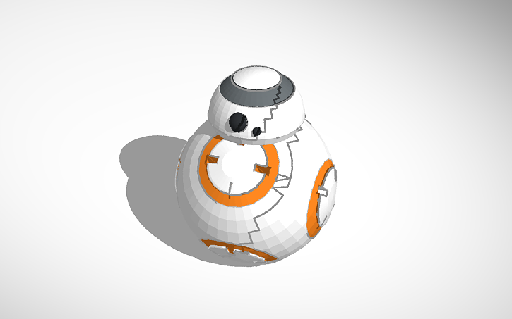 3D design BB-8 | Tinkercad