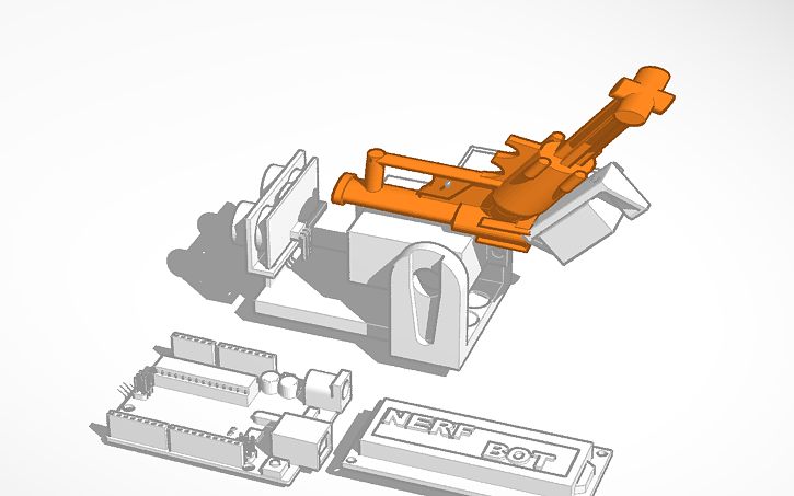 3D design Nerf Launcher Cannon_2 | Tinkercad