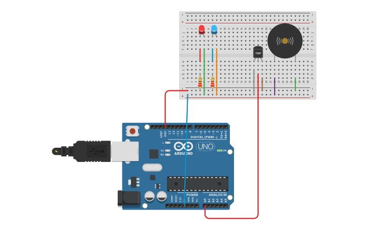 Circuit design Tugas Individu 1 Havidz | Tinkercad