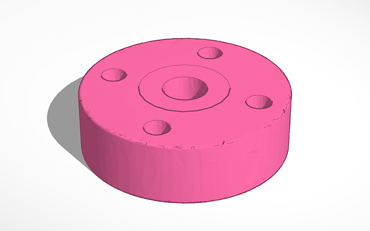 3D design X Yen's modification on the Axle hub | Tinkercad