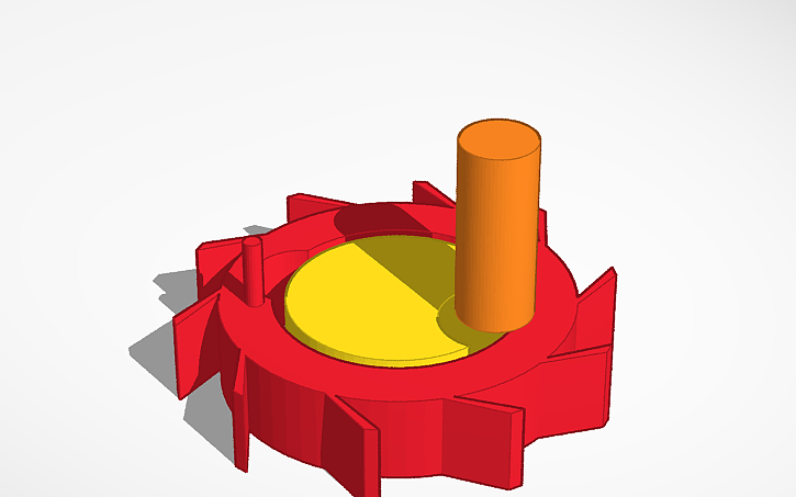 3D design Locking rotation (sim lab). - Tinkercad 3D design Locking rotation (sim lab). - Tinkercad