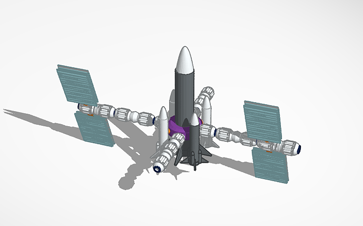 3D design sun brige - Tinkercad