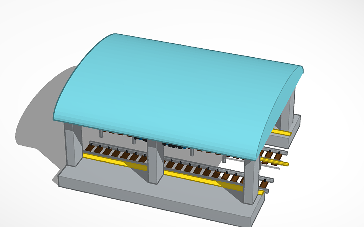 3D design train - Tinkercad