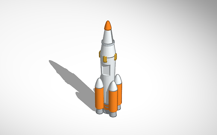 3D design rockets(smarties) - Tinkercad