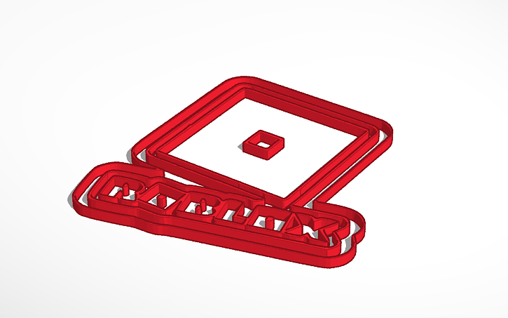 3D design ROBLOX - Tinkercad