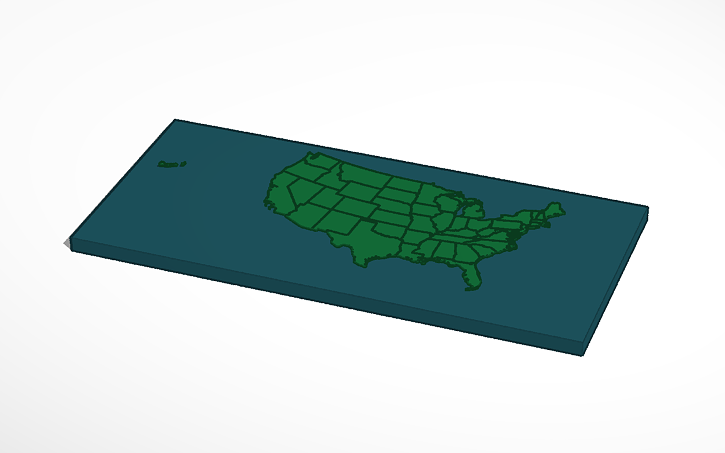 3D design Map - Tinkercad