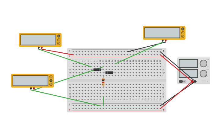 Circuit design OR devresi 1-0 | Tinkercad