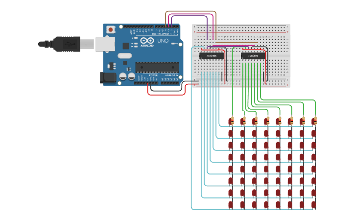 Circuit design LAB 7 - Tinkercad
