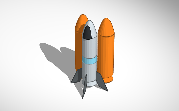 3D design Nasa Rocket | Tinkercad