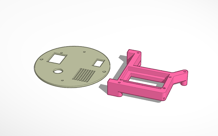 3D design AirQ-D1-Frame+Base | Tinkercad