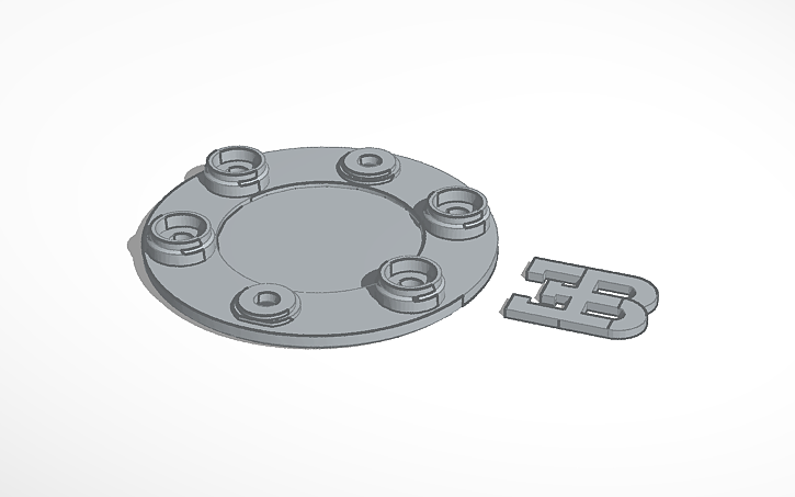 3D design Logitech G923/G29/G920 Wheel Cap Bugatti | Tinkercad