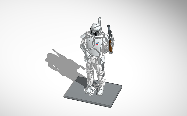 3D design Prototype Boba Fett | Tinkercad