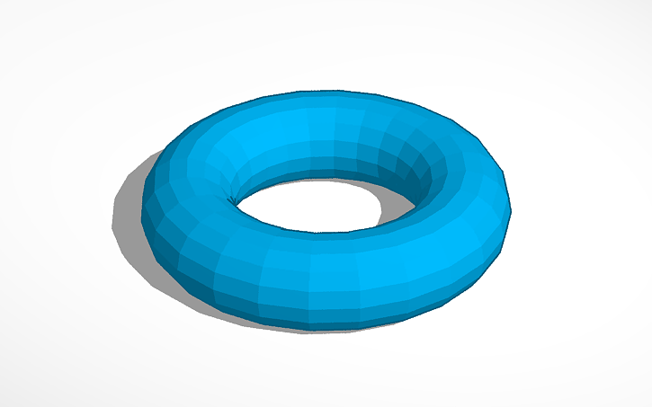3D design torus | Tinkercad