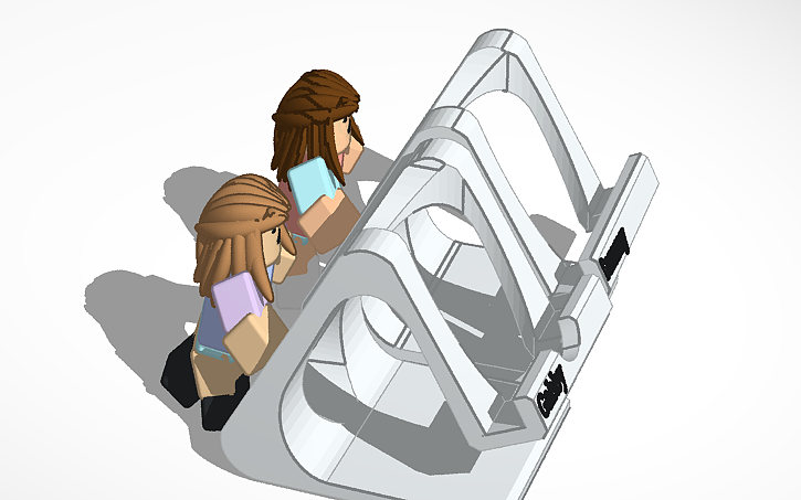 3D design Roblox Phone Holder - Tinkercad