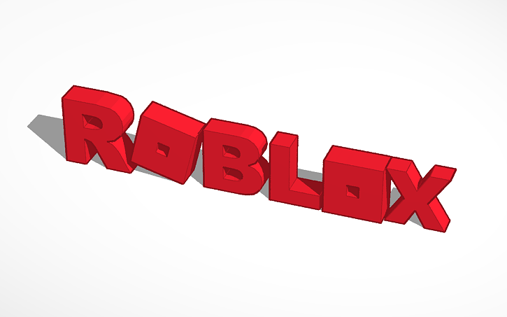 3D design Roblox - Tinkercad
