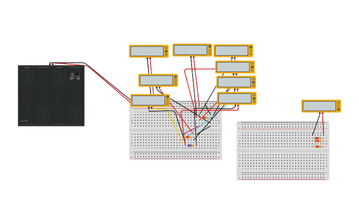 Circuit design Actividad 5 | Tinkercad