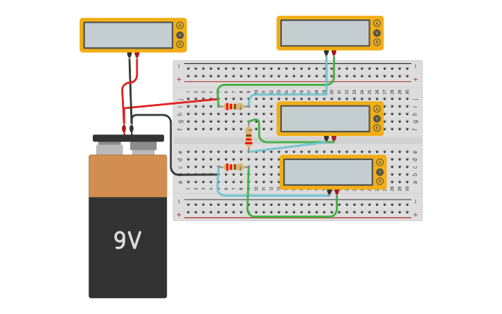 Circuit design CIRCUITO EN SERIE | Tinkercad