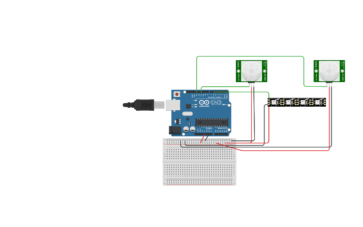 Circuit Design Tentativa Com Dois Sensores Tinkercad