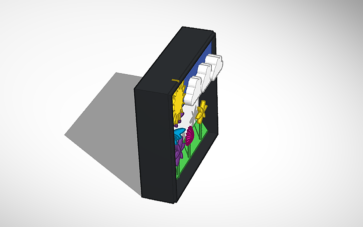 3D design Picture Frame - Tinkercad