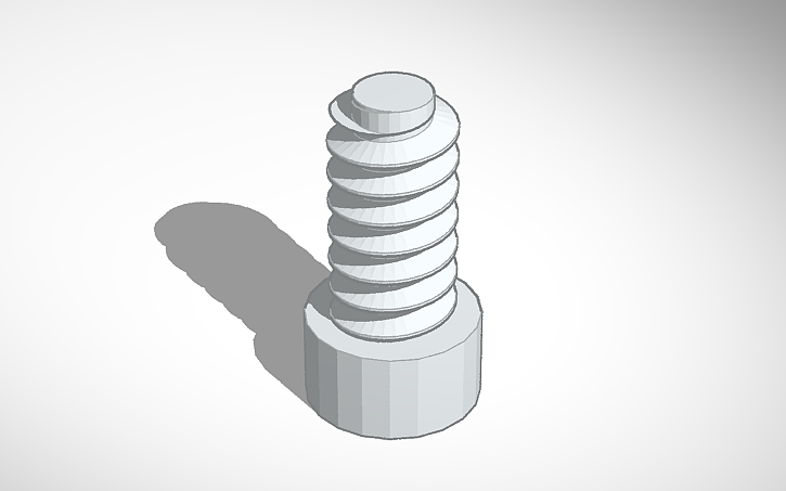 3D design visse - screw | Tinkercad