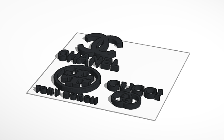 3D design dylan's icons - Tinkercad