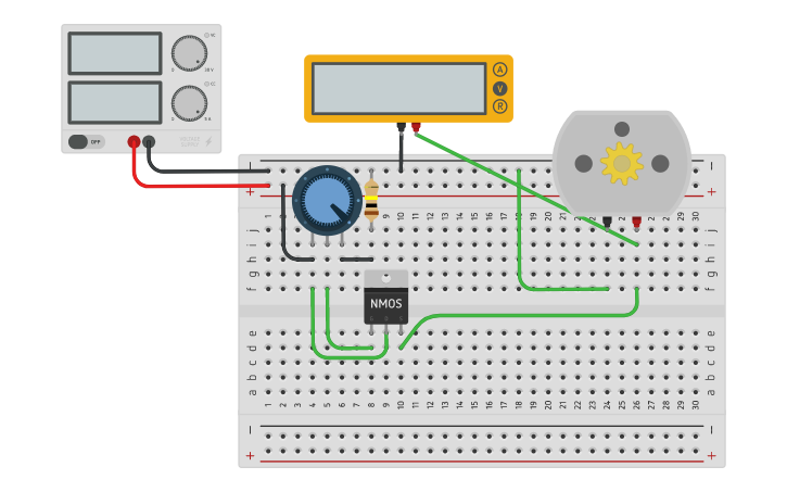 Circuit Design Dc Motor Speed Controller Tinkercad