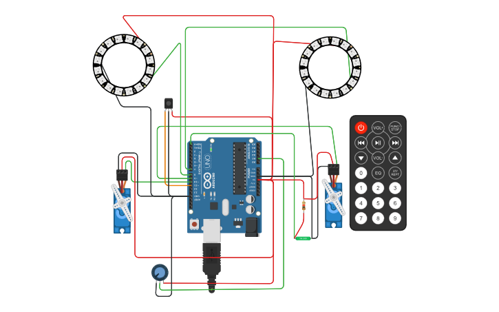 Circuit Design Лабораторная 1 7 задание 2 Tinkercad