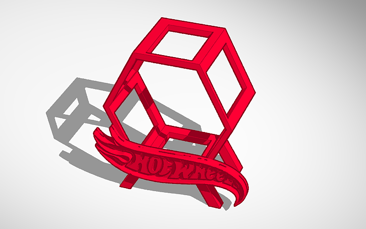 3D design Hot Wheels rim stand 67 - Tinkercad