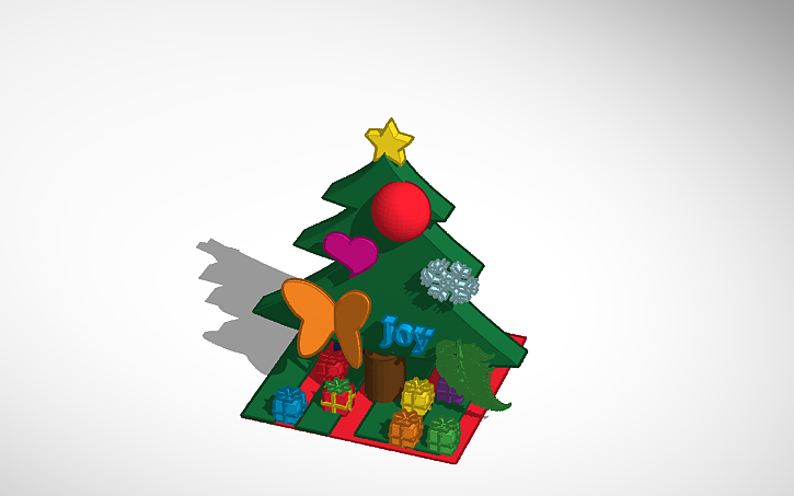 3D design Christmas Tree | Tinkercad