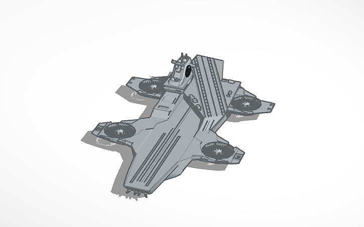 3D design Helicarrier - Tinkercad