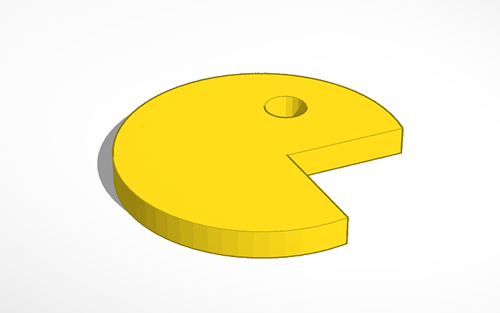 3D design Pacman | Tinkercad