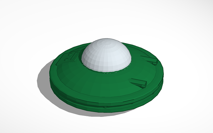 3D design UFO - Tinkercad