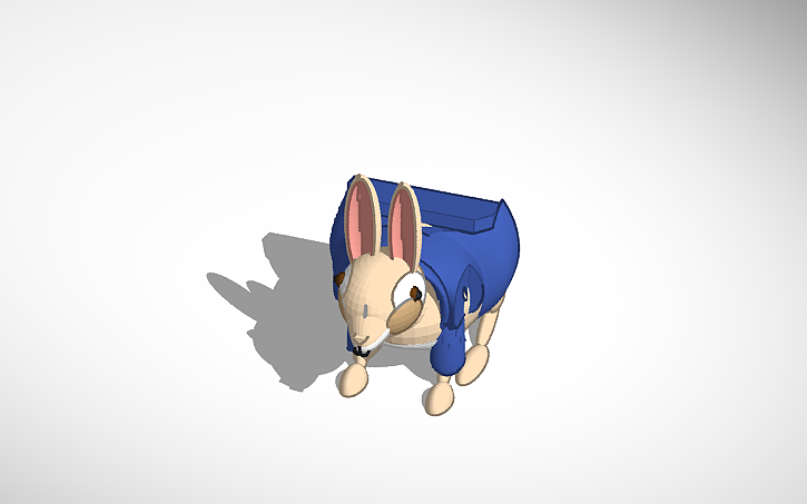 3D design Peter Rabbit (REMADE) | Tinkercad