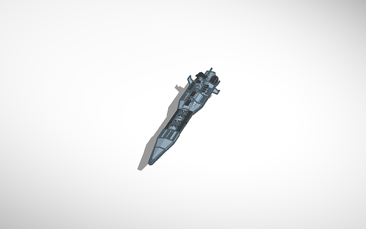 3D design Ceres-class Star Cruiser - Tinkercad