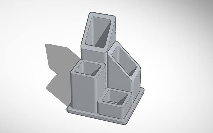 3D design Pencil Holder | Tinkercad