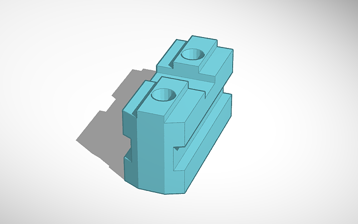 3D design Jacob Goad - Chuck Jaw Blank | Tinkercad