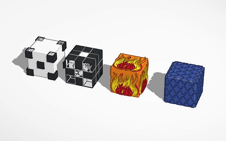 3D design texture - Tinkercad