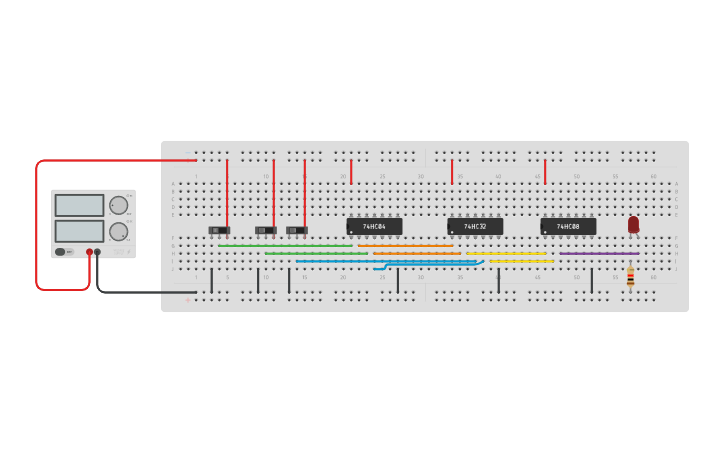 Circuit Design Using Pos Tinkercad