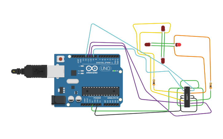 Circuit design exp#4 part #1 - Tinkercad