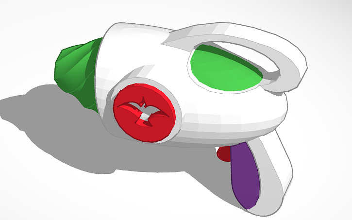 3D design Buzz Lightyear Blaster - Tinkercad