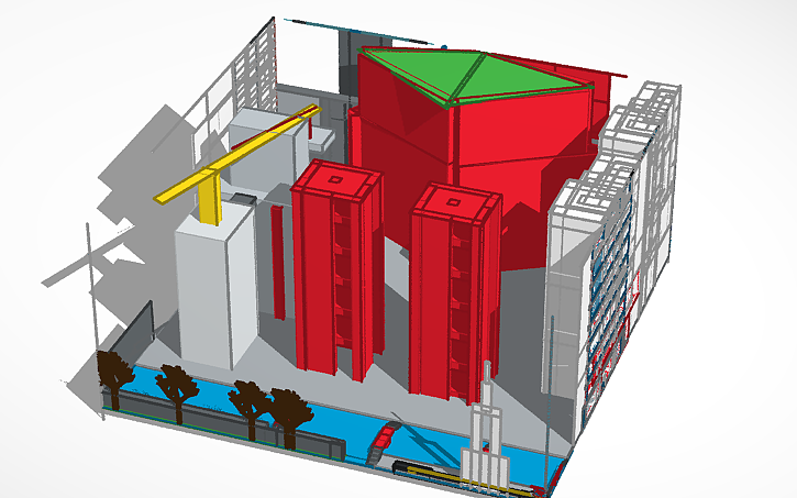 3D design CITY - Tinkercad