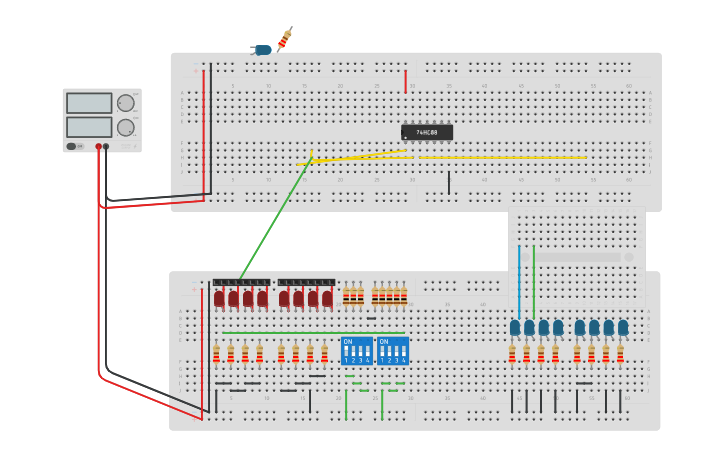 Circuit design Electronic Experimenter Box | Tinkercad