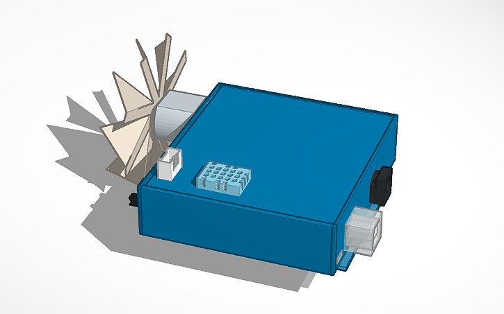 3D design Automatic fan (nano) - Tinkercad