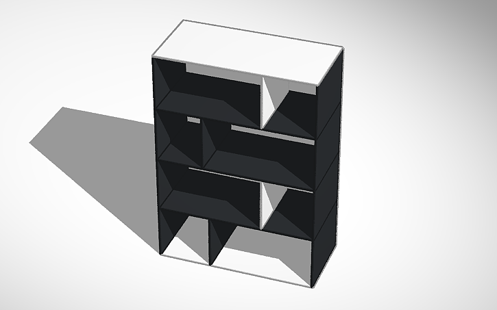 3D design Shelf - Tinkercad
