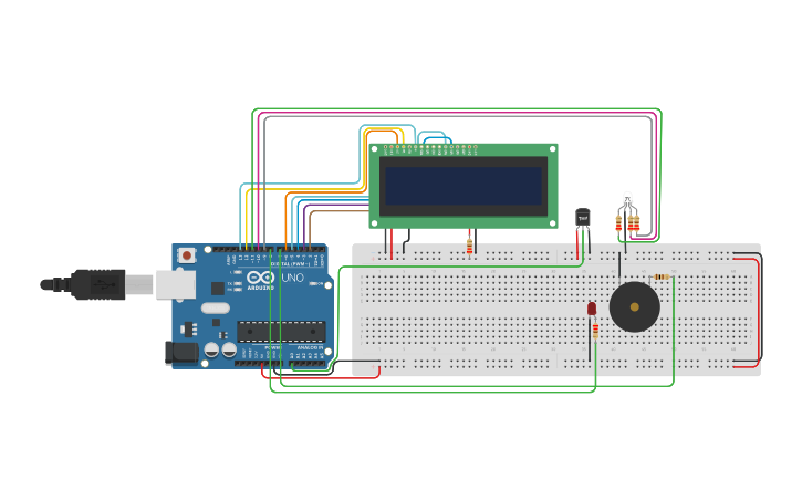 Circuit design Proyecto Final | Tinkercad