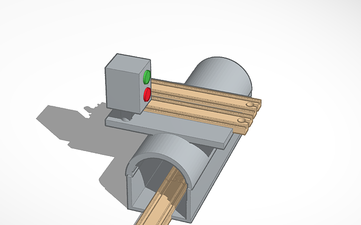 3D design brio tunnle | Tinkercad
