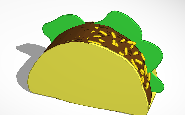 3D design Scribble Taco | Tinkercad