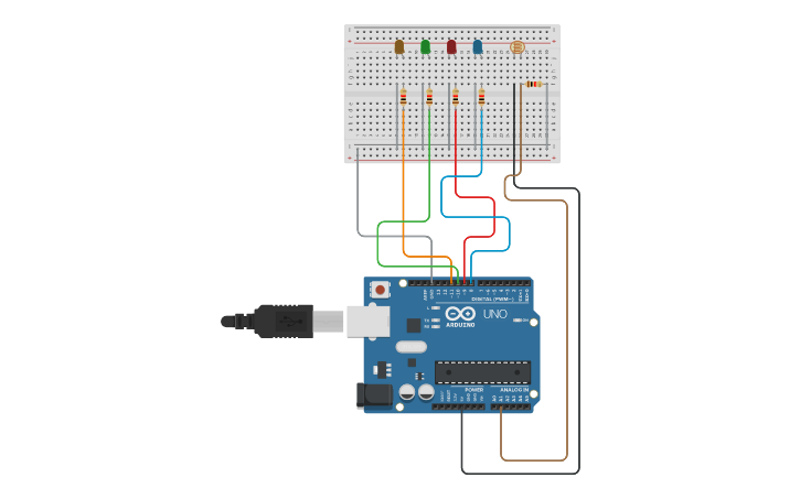 Circuit design Sepp Lianndroe Borres | Tinkercad