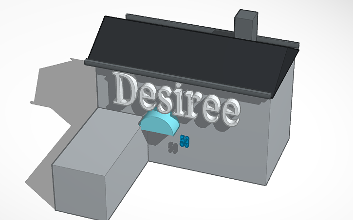 3D design Cce Desiree van Mil - Tinkercad