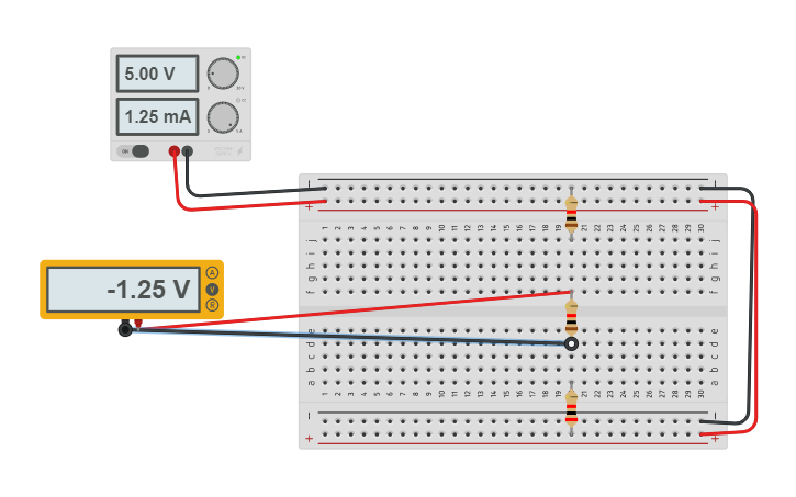 Circuit design challenge 2a - Tinkercad